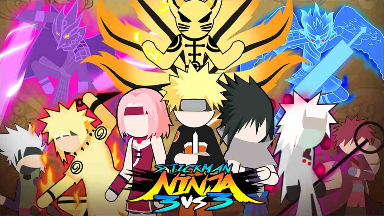 Hack Stickman Ninja – 3v3 Battle MOD (Unlimited Money, No Die, 1Hit ...